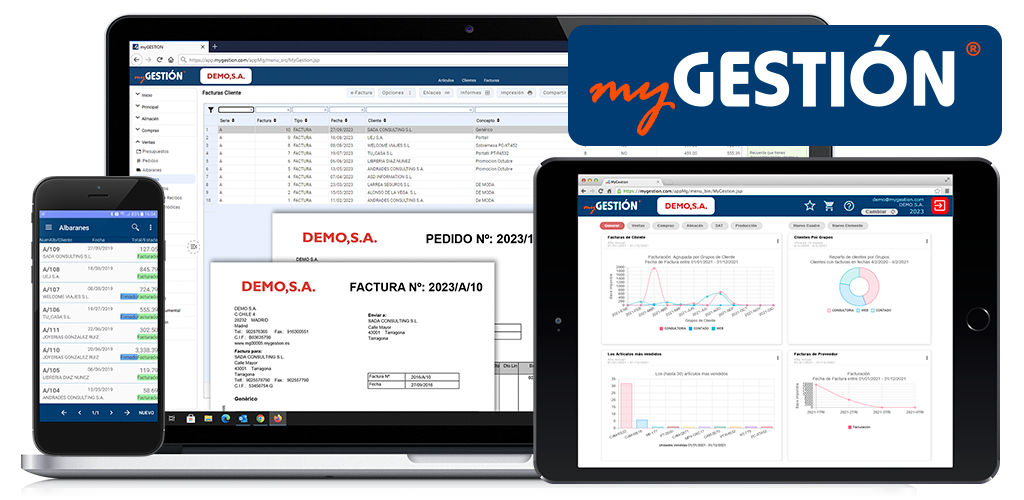 Software de Gestión Empresarial Online | myGESTIÓN